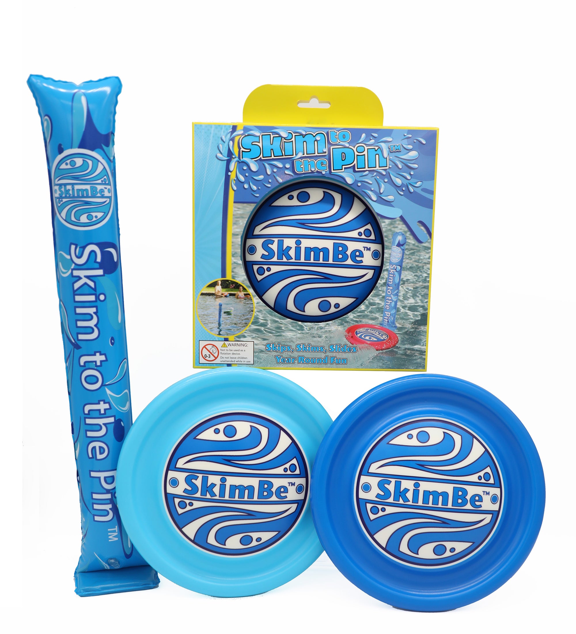 Skim to the Pin® Game| Waterline Toys